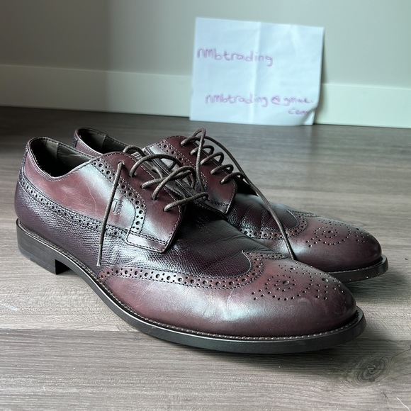 Tod's | Shoes | Tods Made In Italy 5m Wingtips Lace Up Genuine Italian ...